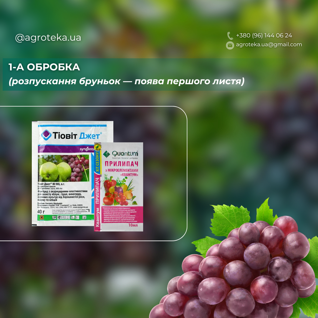Купити 1-а обробка винограду nab-vy-2 в інтернет магазині Agroteka